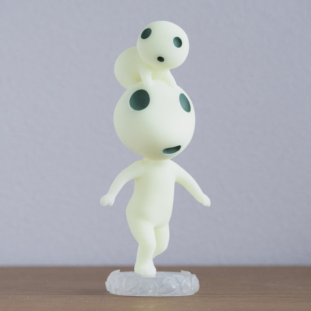 Princess Mononoke Kodama Figure • Phosphorescent Palm Size – Kamaji Market