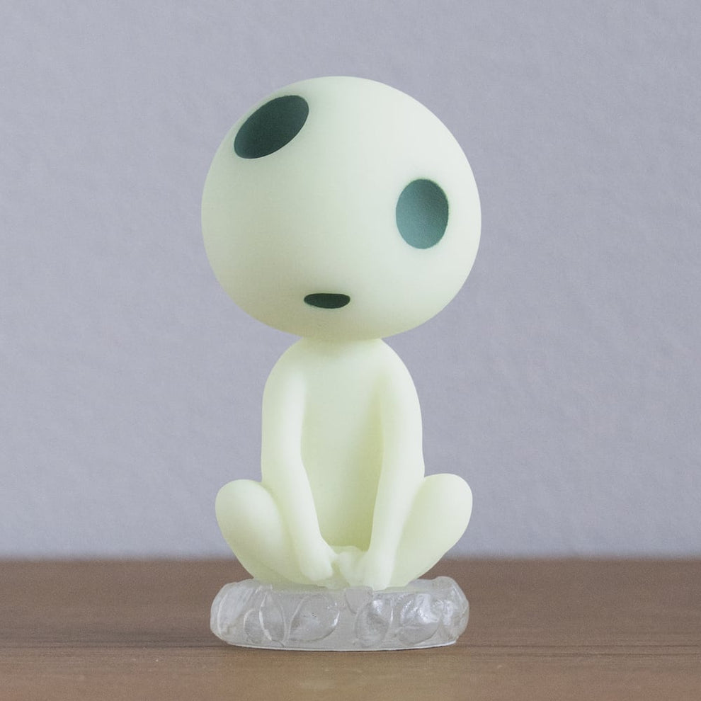 Princess Mononoke Kodama Figure • Phosphorescent Palm Size – Kamaji Market